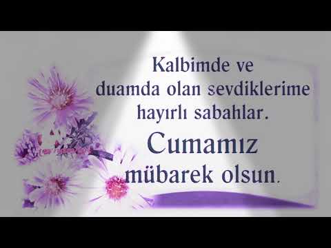 Cuma Mesajları Resimli ilahili kısa videoları 2025 - Hayırlı Cumalar -Cuma Akşamı Mesajı fon müziği