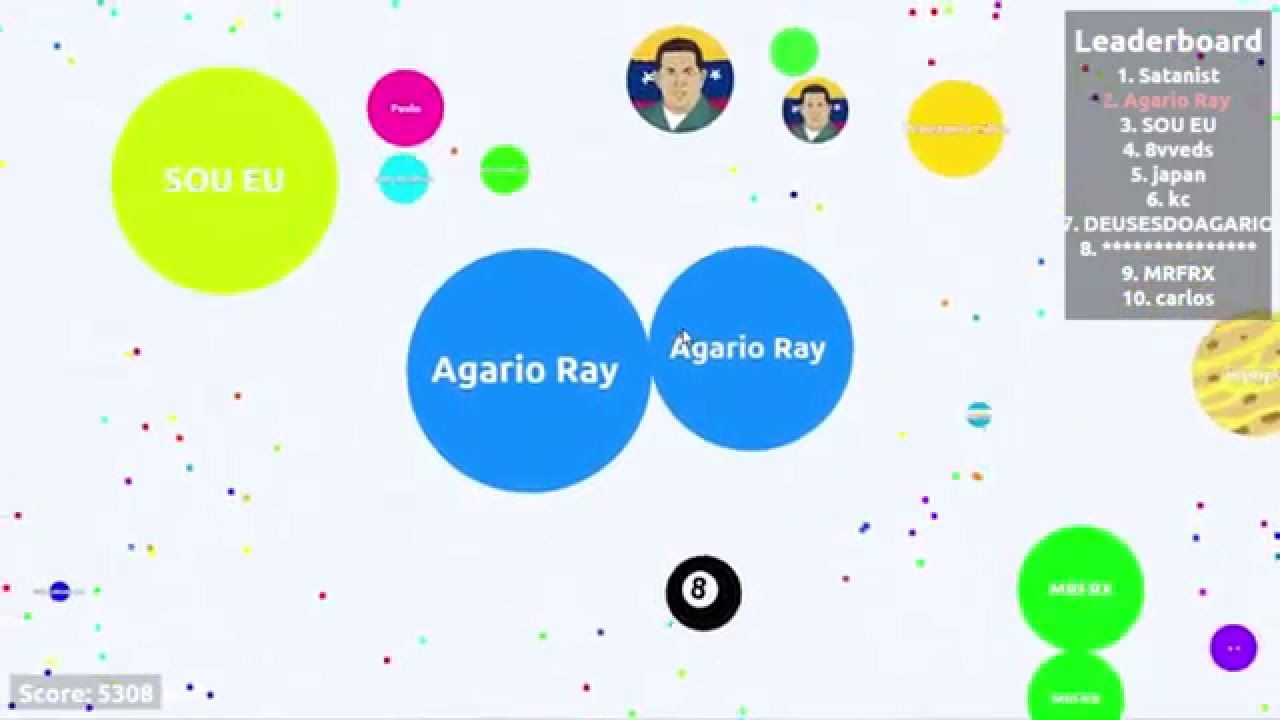 Agario - Game Play SOLO - YouTube