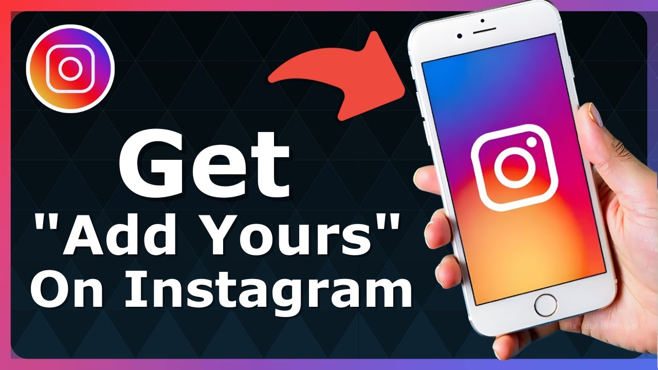 How To Get "Add Yours" On Instagram - Full Guide - YouTube