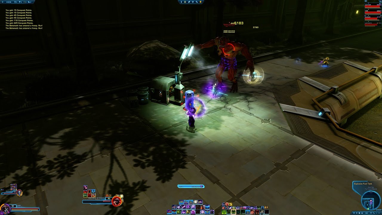 SWTOR Classic Boss Fight: Rakghoul Behemoth on Master Difficulty - YouTube