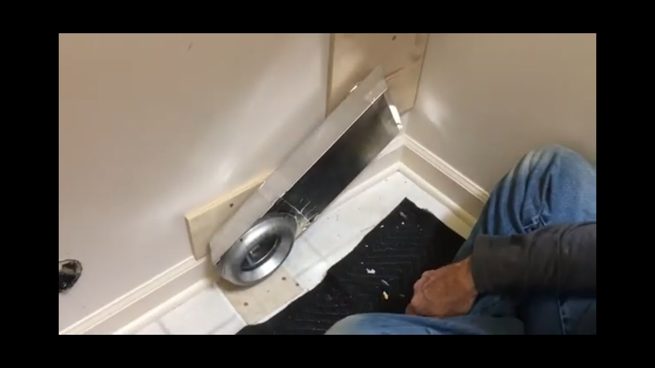 DRYER VENT Periscope Installation! Small Laundry Area? SOLUTION! #almetaldryervent #diy #viral # ...