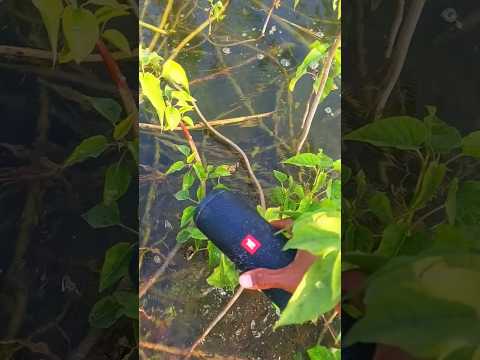 JBL testing water bass