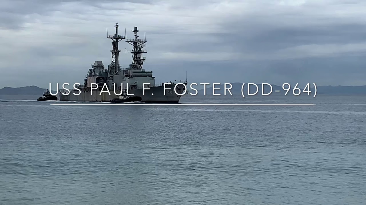 USS Paul F. Foster (DD-964) - YouTube