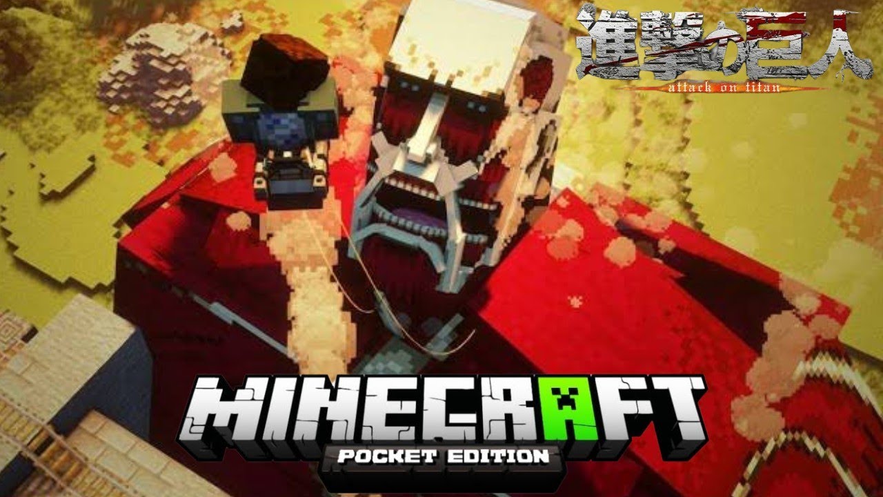Attack on Titan (Shingeki no Kyojin) Mod for Minecraft PE || 1.20 ...