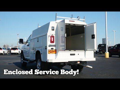 2023 Ram 2500 - Knapheide Covered Service Body - KUV - YouTube