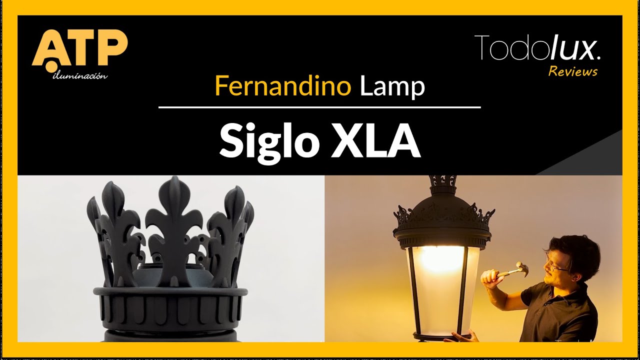 Public Lighting Review: Fernandino Lamp - ATP Lighting Siglo XLA Model ...