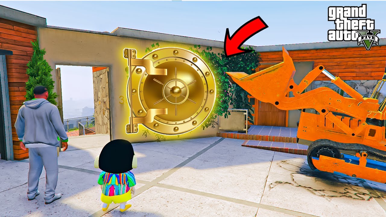 GTA 5 Franklin Shinchan Found Secret Tunnnel Outside Franklin s gta-5-franklin-shinchan-found-secret-tunnnel-outside-franklin-s
