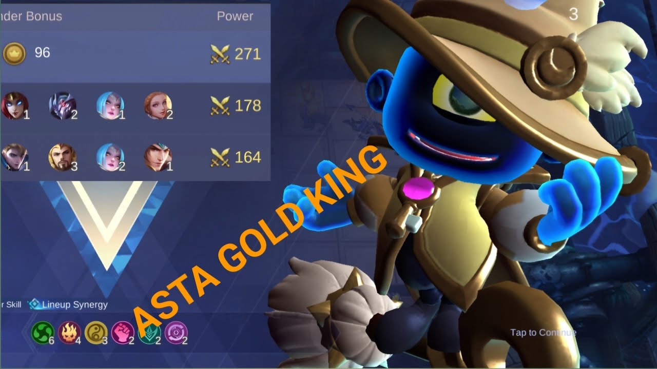 Asta King of Gold - YouTube