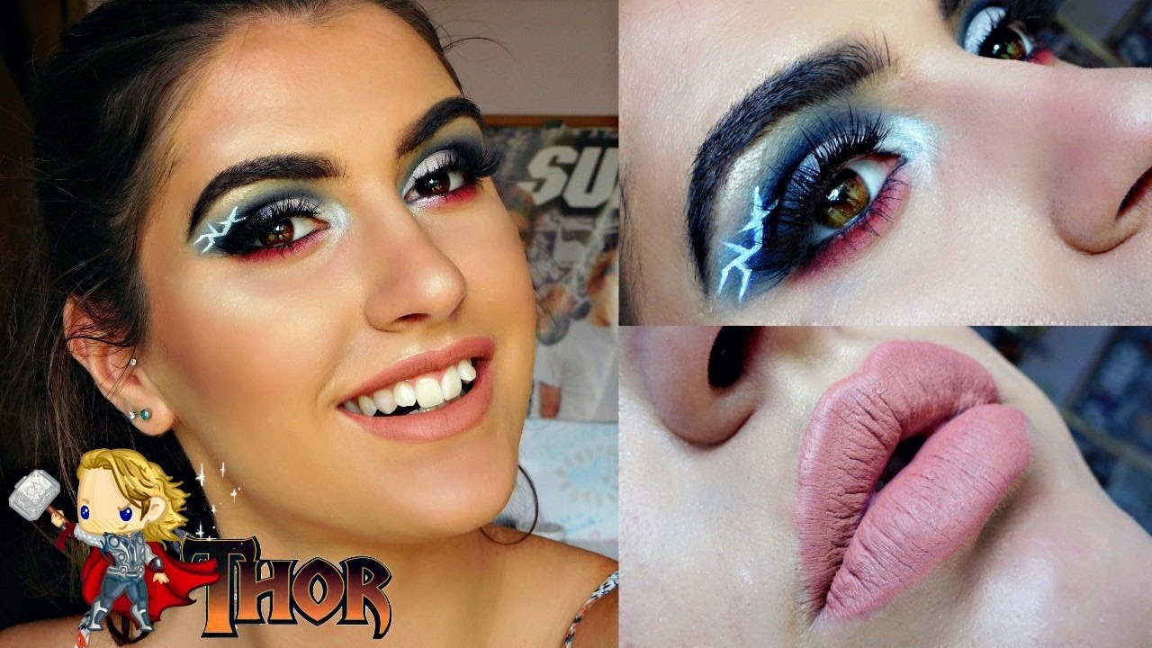 THOR Inspired Makeup Tutorial | Marvel Characters - YouTube