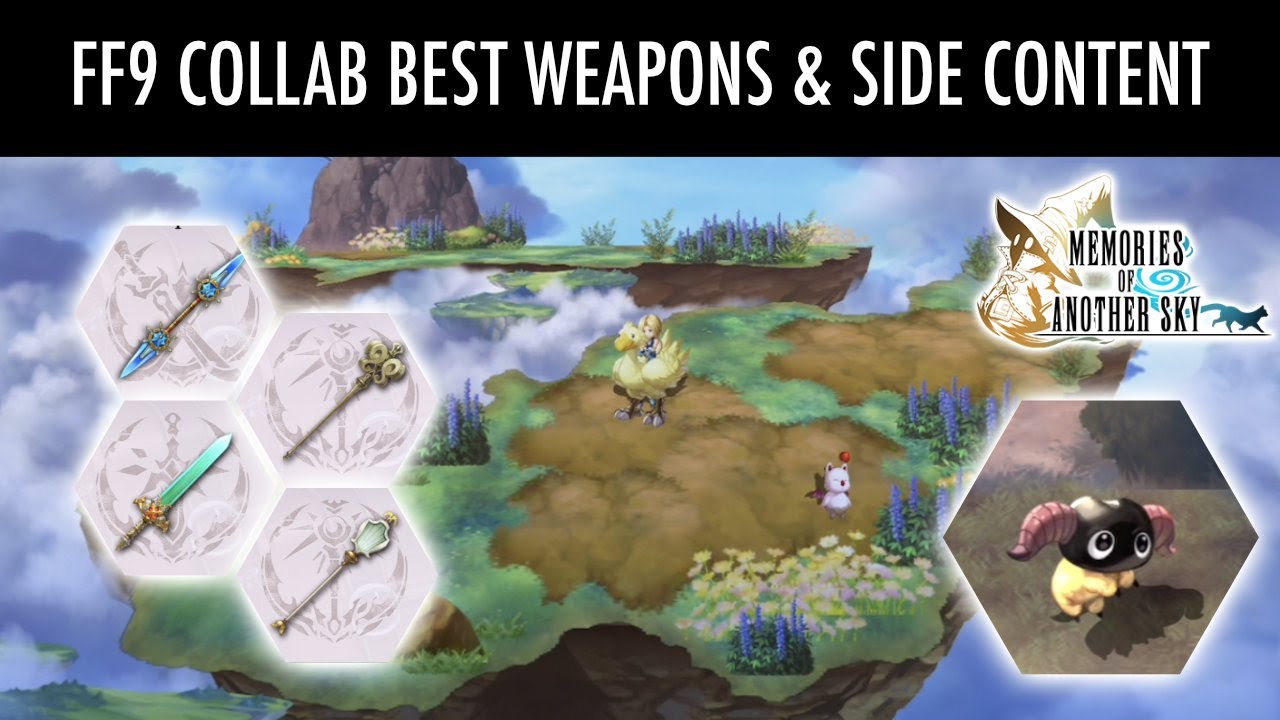 Another Eden - Final Fantasy IX Collaboration, Best Weapons & Side ...