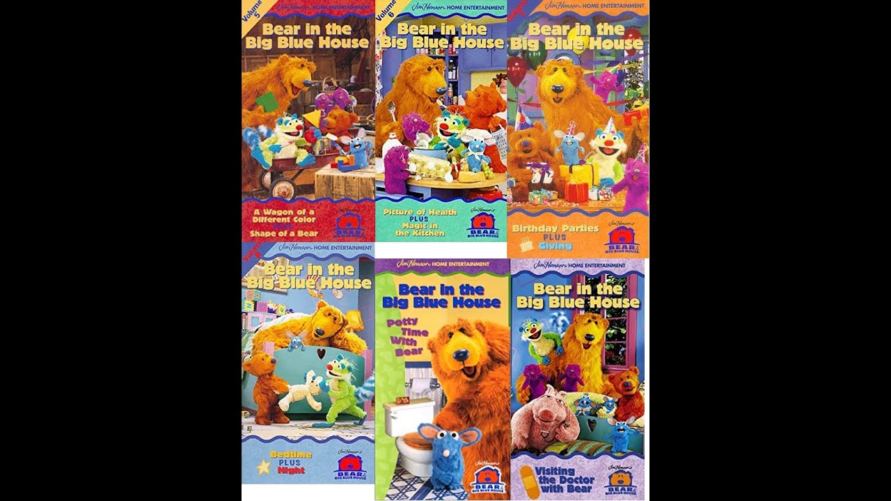 Opening to BITBBH Volumes 5-8, Potty Time With Bear and Visiting the ...