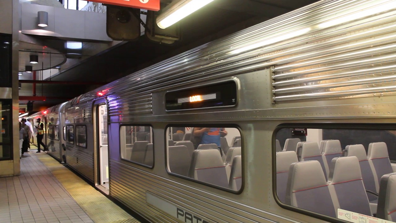 PATCO Speedline 15-16 & Locust & Lindenwold Bound Local Trains ...