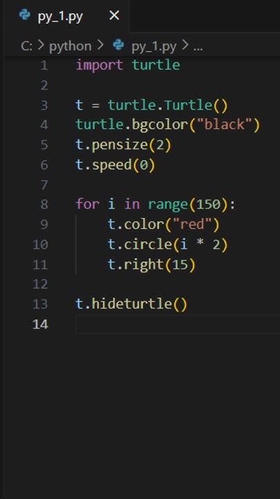 3D Gear Illusion python #coding #python #pythonprogramming - YouTube