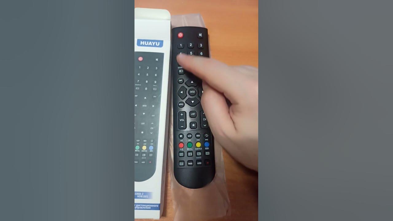 Пульт JKT-106B-2 для DEXP, Aiwa, ECON, FUSION, Harper, Hyundai, Orion, Supra, BQ, Maunfeld - YouTube