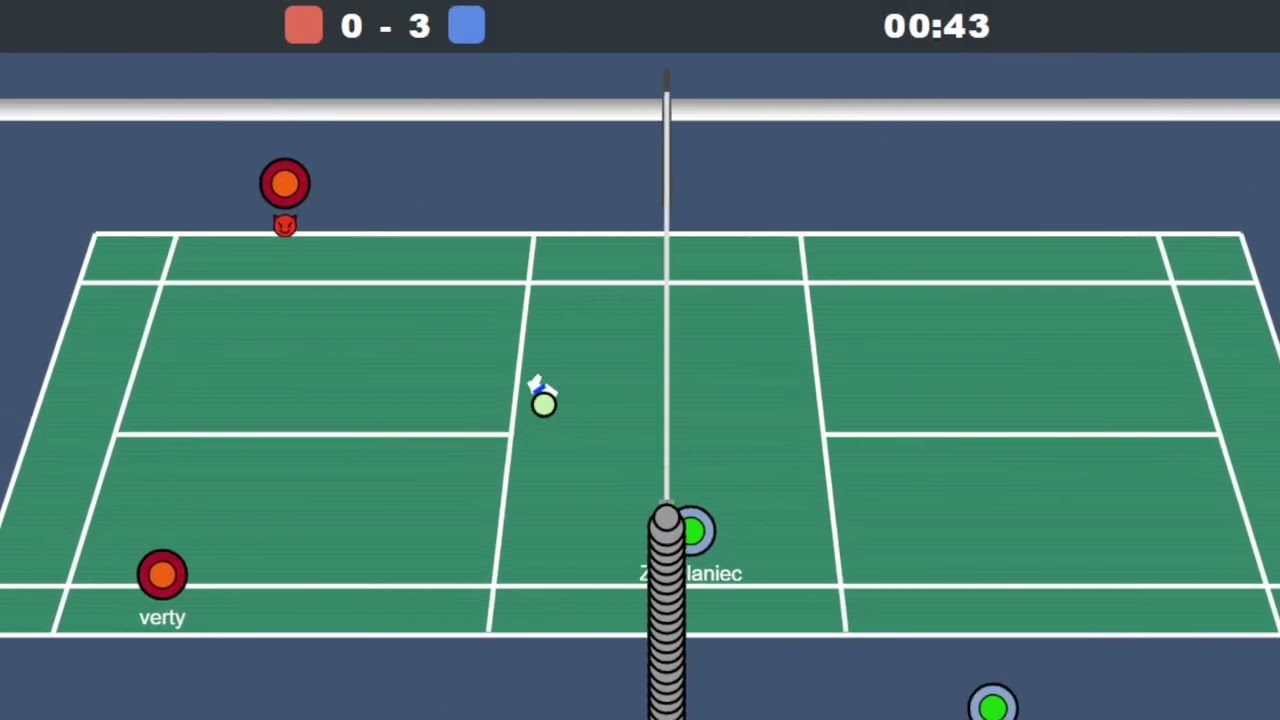 2v2 BADMINTON - Zachlańcowe świry [hb.jakjus.com] - YouTube