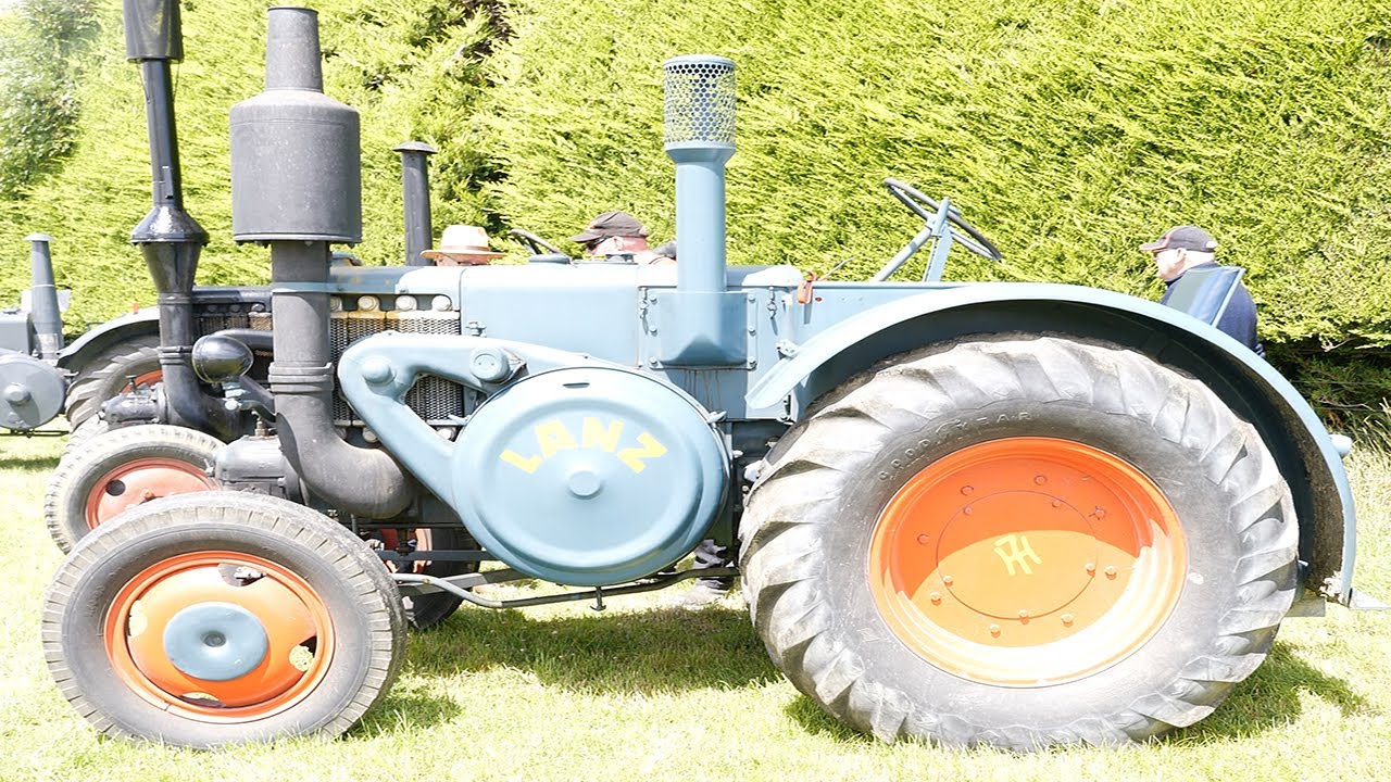 1940 Lanz Bulldog Model N Tractor - YouTube