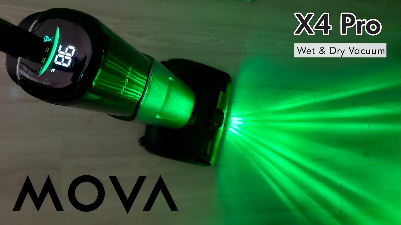 MOVA X4 Pro - The Best Wet and Dry Vacuum , Innovative and Cleans with ...