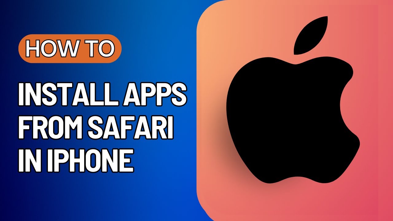 How to Install Apps from Safari in iPhone - YouTube