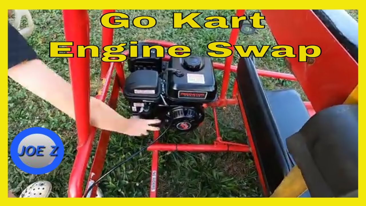 #Go Kart #Engine Swap Johnny's Go Cart Update - YouTube