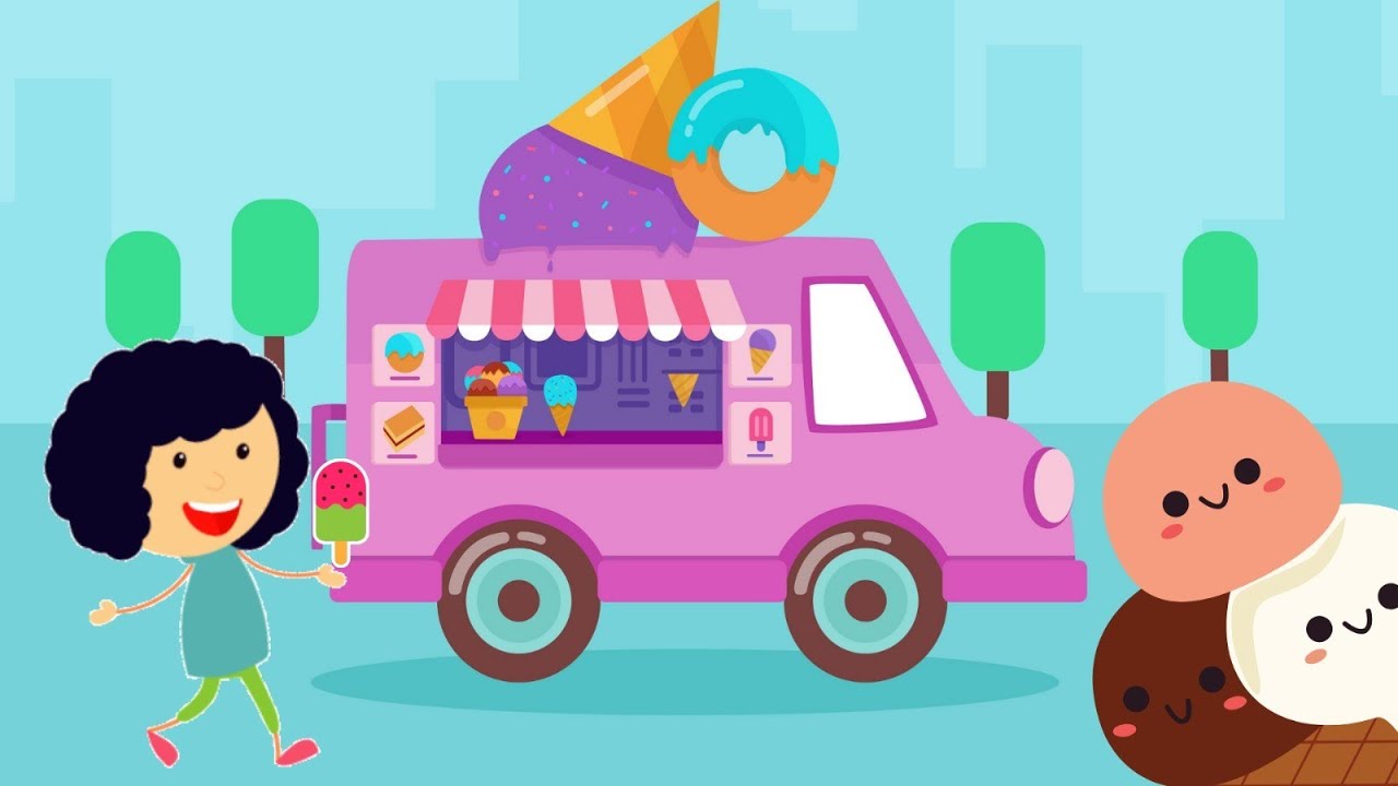 Ice cream Ice cream rhyme// Nursery rhymes// for kids - YouTube