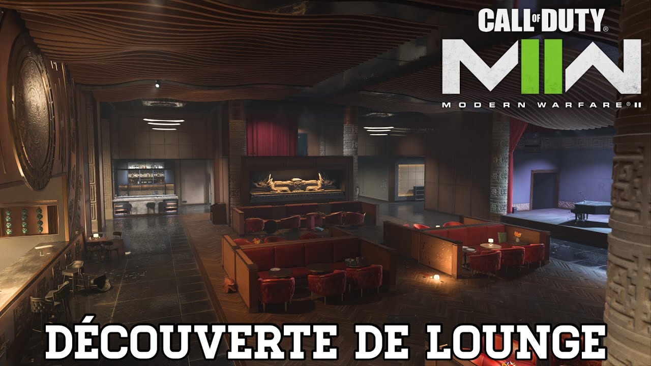 COD MWII | DÉCOUVERTE DE LOUNGE - YouTube