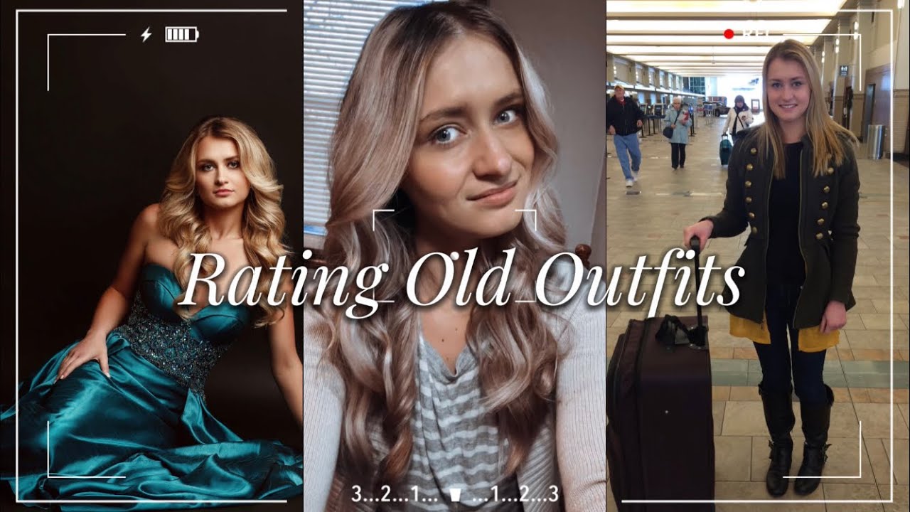 RATING OLD OUTFITS 🥯#fashion #ootd #rating #throwback #fashionstyle # ...