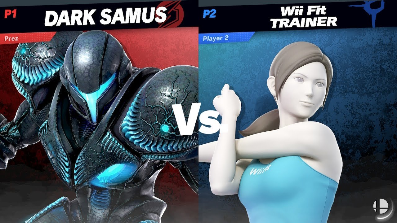 Prez (Dark Samus) vs Wii Fit Trainer - YouTube