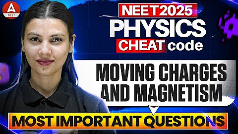 Physics Questions Practice for NEET 2025 | CHEAT CODE | Tamanna Chaudhary - YouTube