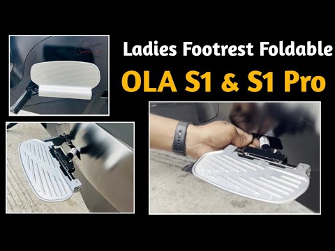OLA S1/S1 Pro Ladies Footrest installation | www.umiyaauto.com - YouTube
