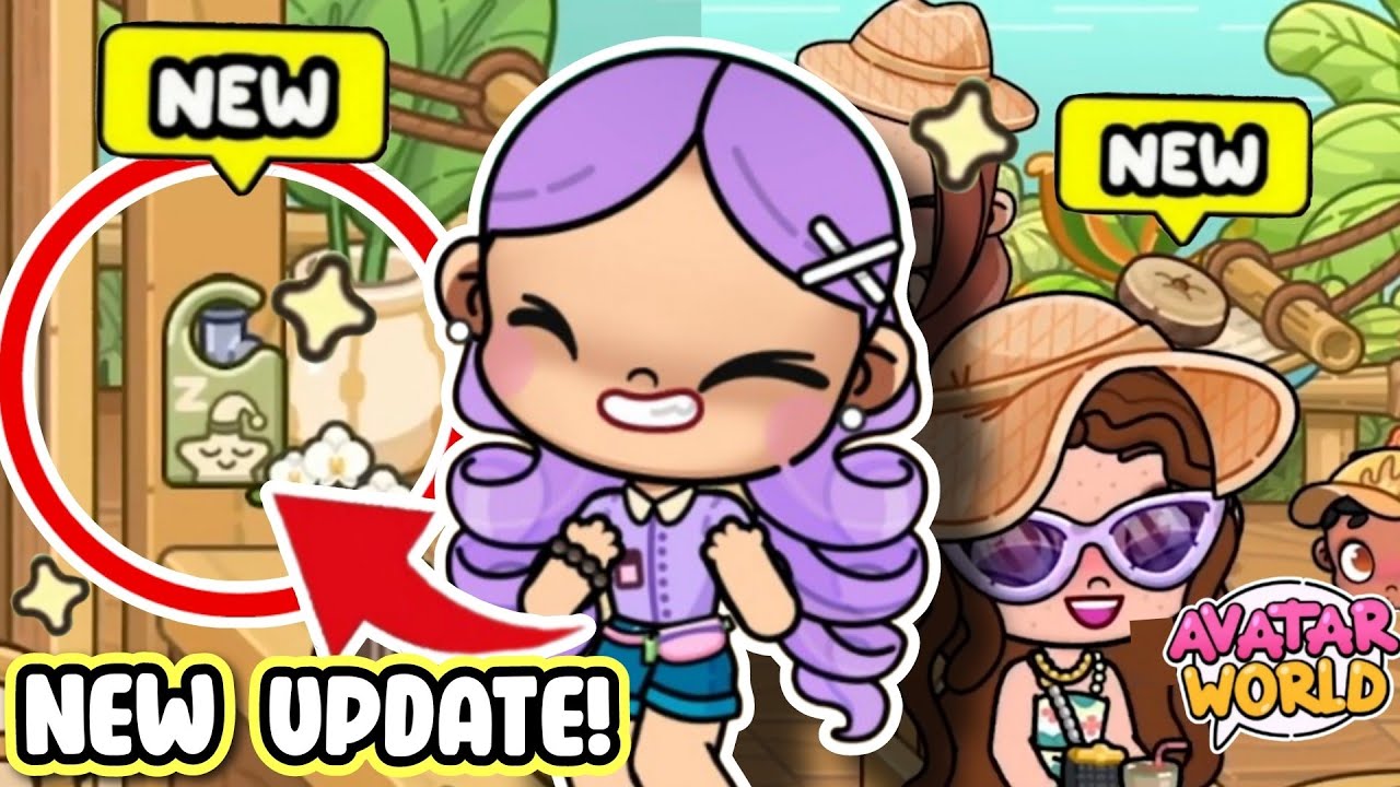 NEW **BEACH HOTEL UPDATE** IN AVATAR WORLD 😯🤩 - YouTube