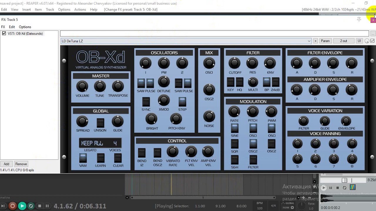 Making A Synthwave in REAPER 6 - YouTube