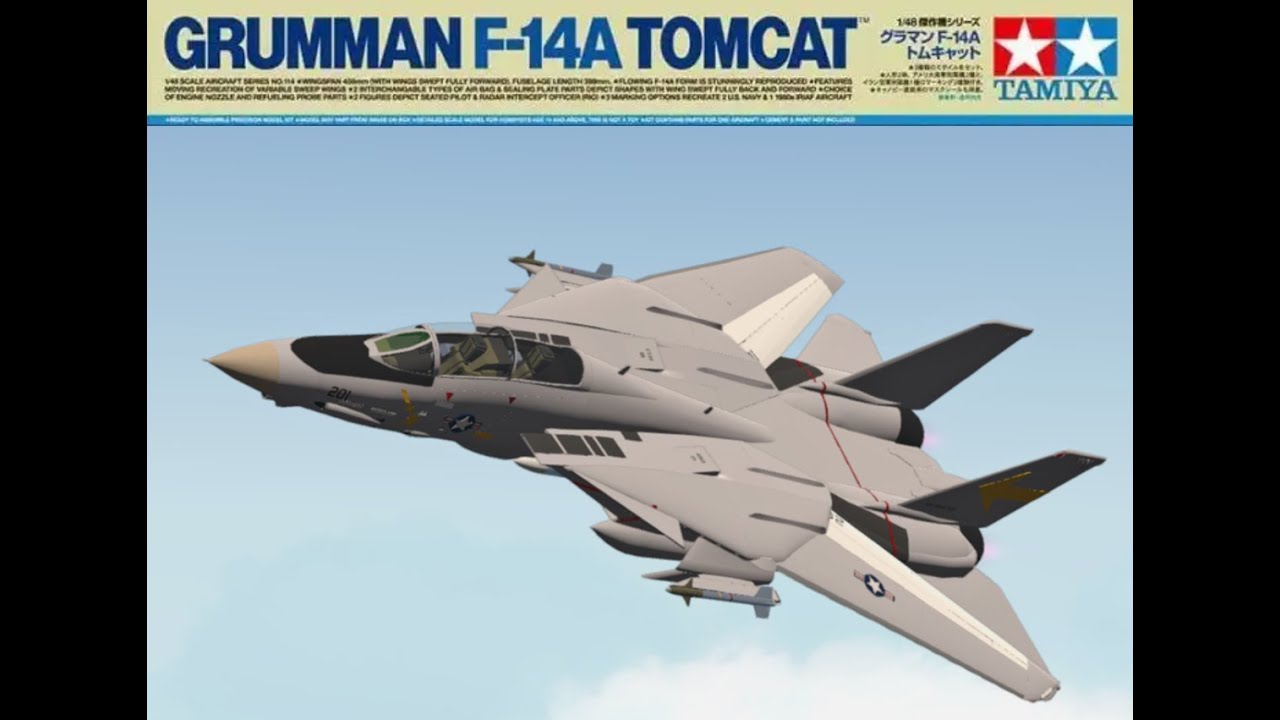 How to start up the F-14 A Manually - YouTube