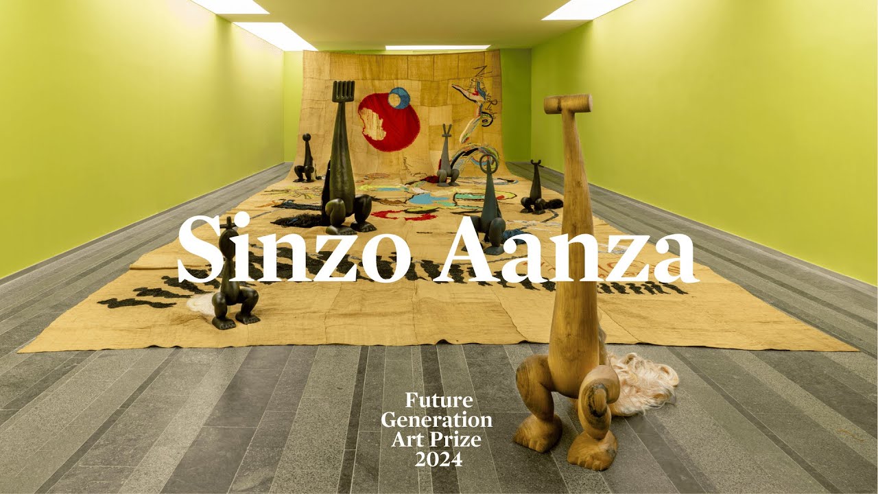 Sinzo Aanza (Сінзо Аанза). Future Generation Art Prize 2024 - YouTube