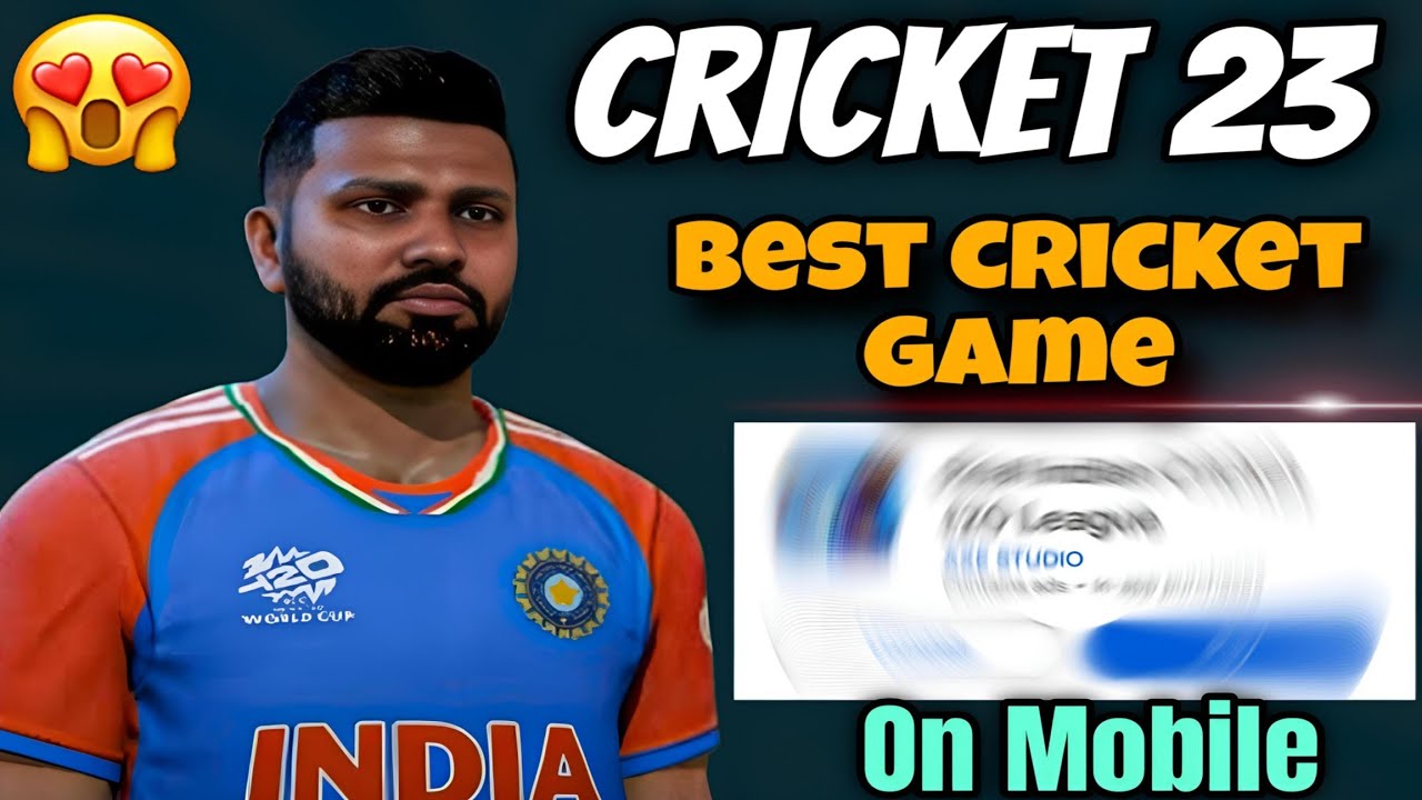 Finally 🔥 CRICKET 23 On Mobile 😍 Best Cricket Game ‼️ 4k Grafics Game ...