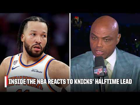 Inside the NBA reacts to Knicks' halftime lead over the Spurs in Game 3 of the Finals 🗣️