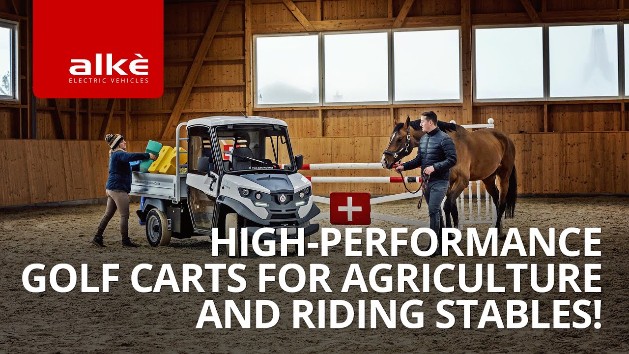 Watch these high-performance golf carts for agriculture and riding ...