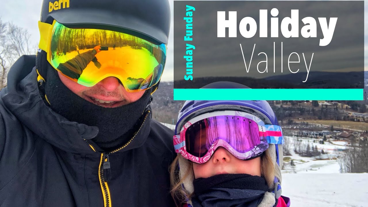 Sunday Funday | Holiday Valley | Skiing - YouTube