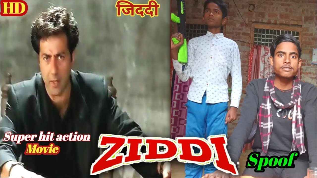 Ziddi (1997) | Deva Ki Adalat | Sunny Deol | Ziddi Movie Spoof | Ziddi ...
