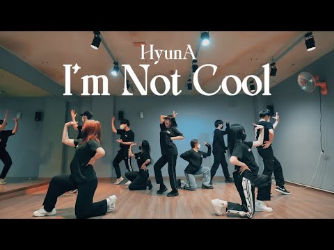 [4X4] 현아 HyunA - I'm Not Cool I Performance practice video MIRRORED I ...