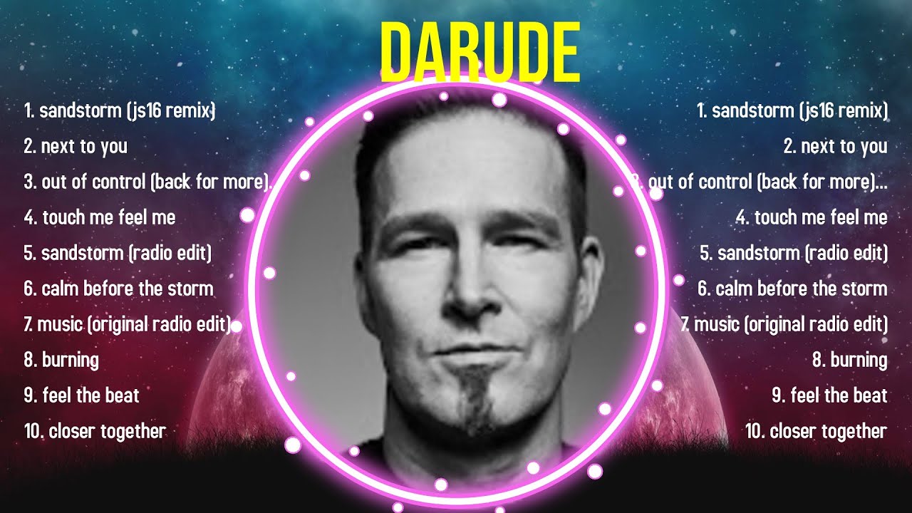 The best of Darude full album 2024 ~ Top Artists To Listen 2024 - YouTube
