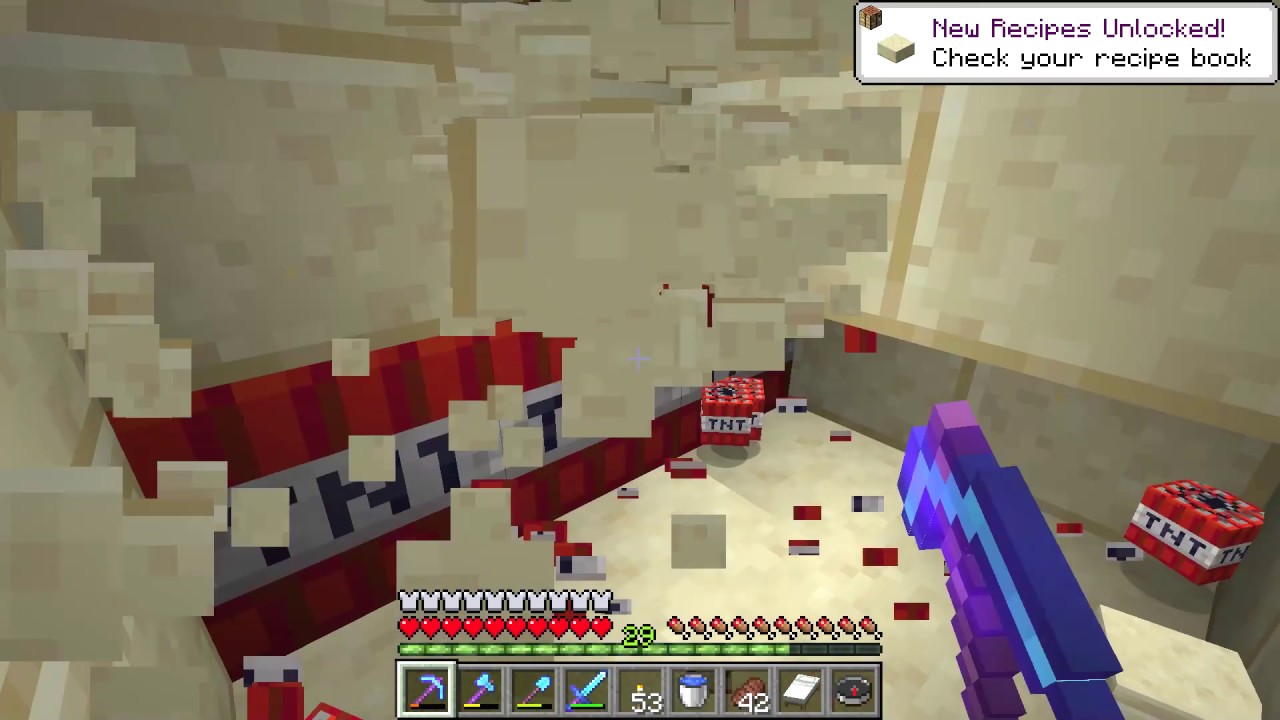 How to survive the Creeper Desert Ruins thing - Minecraft - YouTube