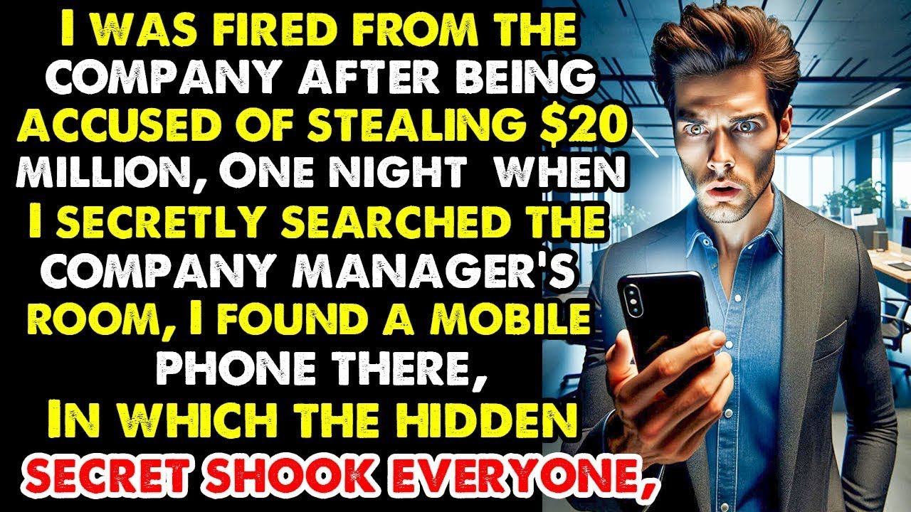 Caught in the act? Discovering a concealed phone reveals a $20 million ...