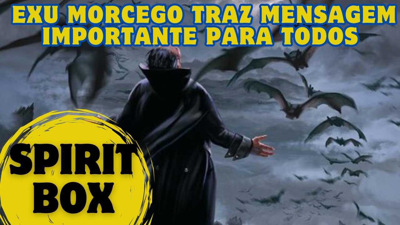 SE APROXIMA TEMPOS DIFÍCEIS EXU MORCEGO ALERTA PARA PEDIRMOS PROTEÇÃO ...