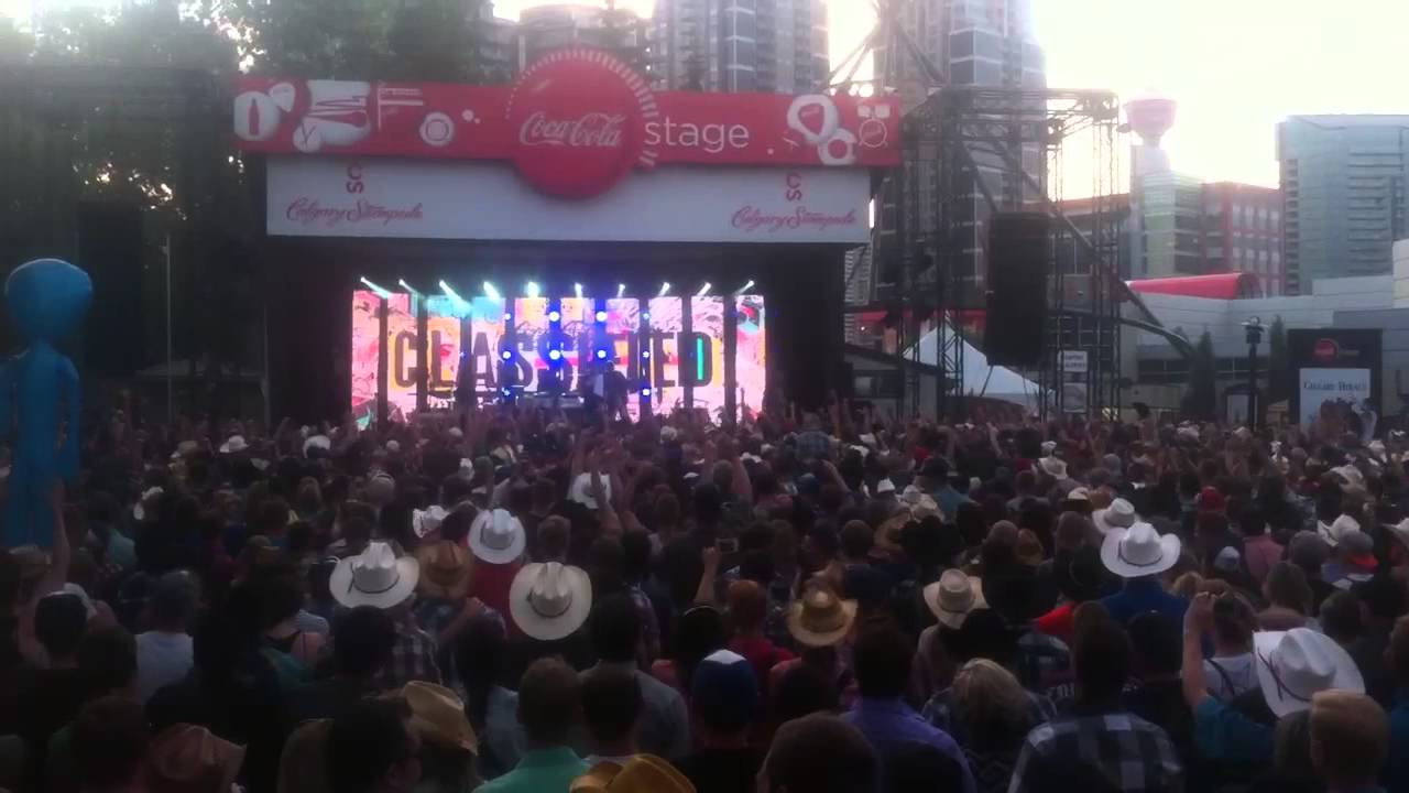 CLASSIFIED - LIVE @ the Calgary Stampede - YouTube