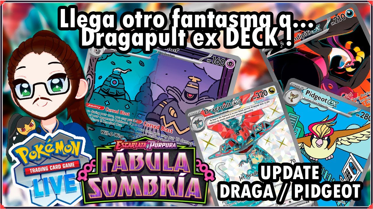 TCG LIVE | Dragapult / Pidgeot EX Update con Duskull family! | Fabula ...