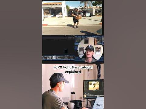 HOW TO: FCPX light flare transition (step by step) #entrepreneur #filmmakers #fcpx - YouTube