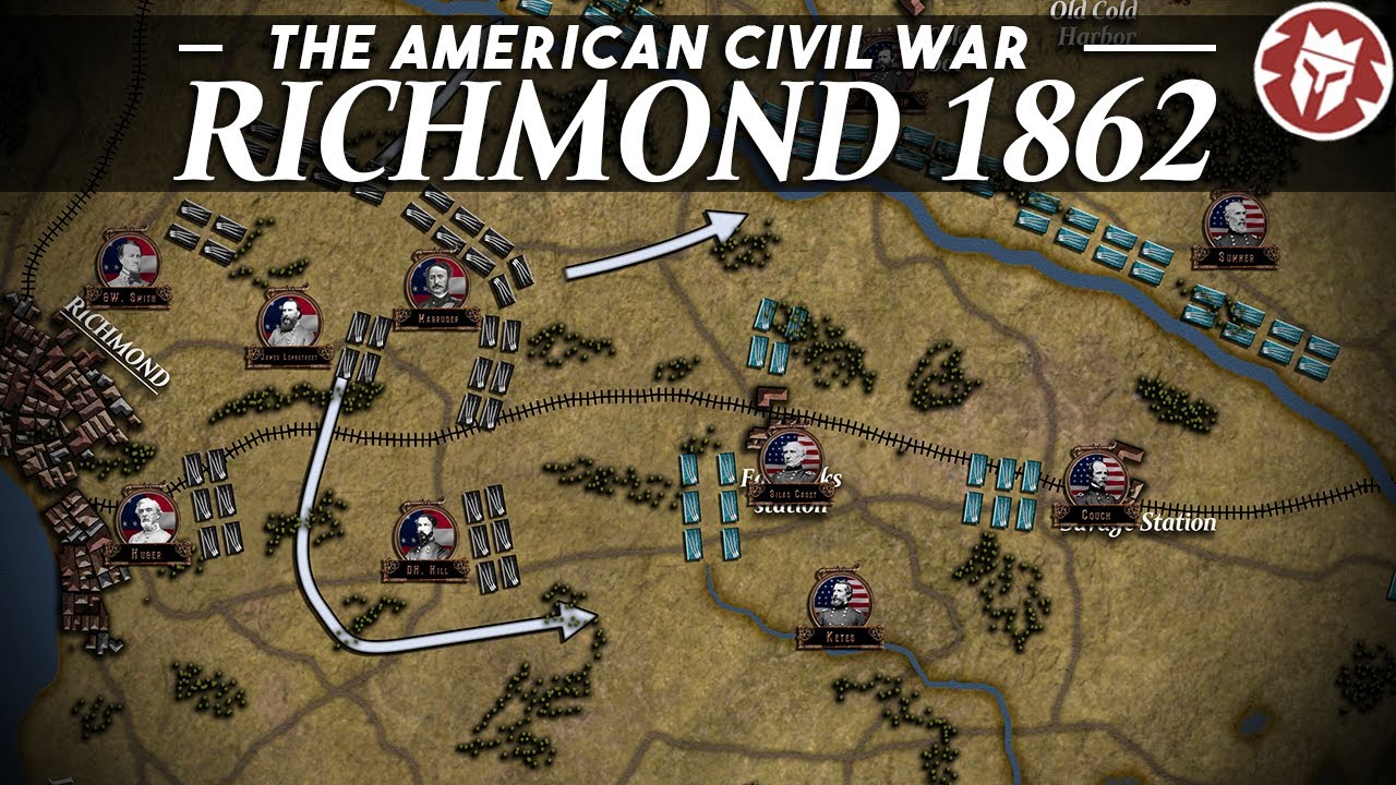 Peninsula Campaign - Why the American Civil War Wasn't Won Quickly ...