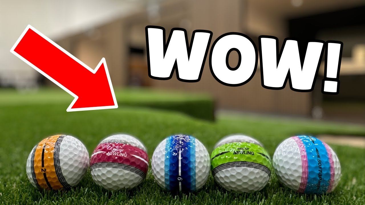 The New BUDGET ALIEXPRESS GOLF BALL looks amazing!!! | Super Newling ...