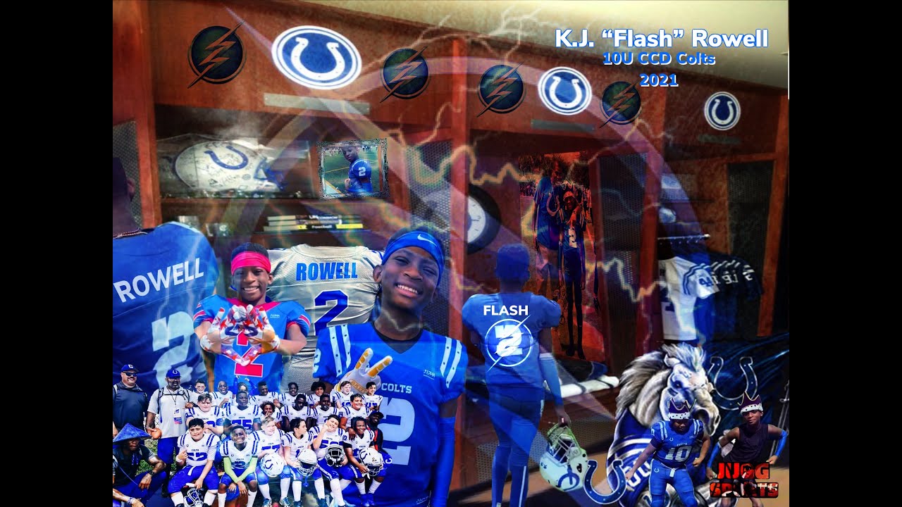 Jugg Sports Presents KJ "Flash" Rowell of CCD Colts 10U RB/S 2021 ...