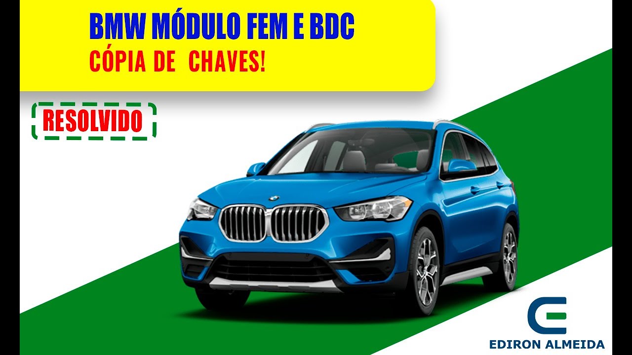 BMW módulo FEM e BDC cópia de chaves. - YouTube